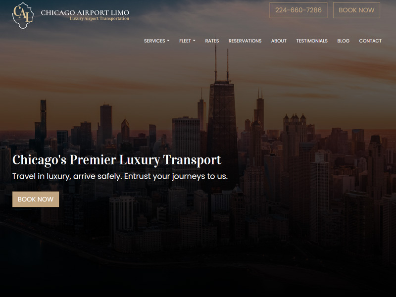 Chicago Airport Limo | Luxury Car Service & Airport Limousine Service
